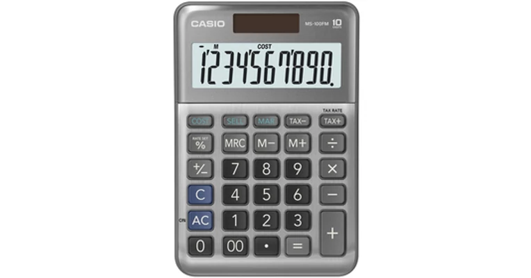 MS 100 FM CASIO Számológép