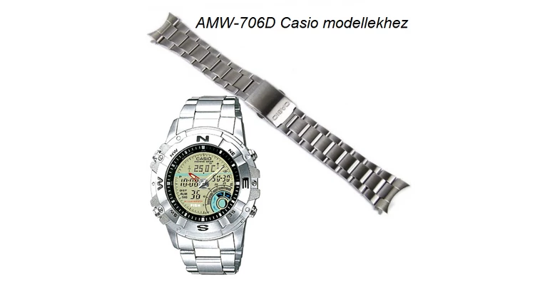 AMW-706D Casio fémszíj