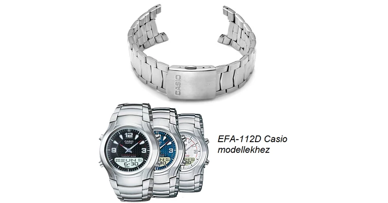 EFA-112D Casio fémszíj