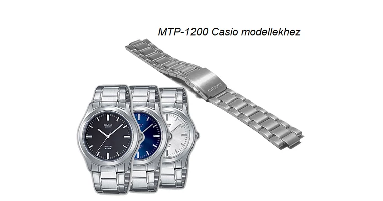 MTP-1200 Casio fémszíj